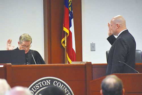 Perdue, Gottwals sworn in as newest commissioners – Houston Home Journal