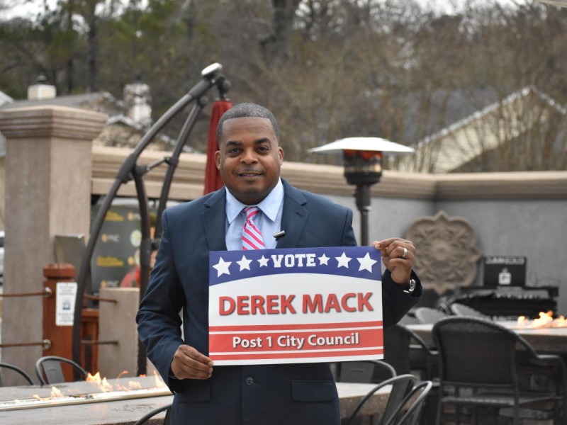 Derek Mack announces candidacy for WR City Council – Houston Home Journal