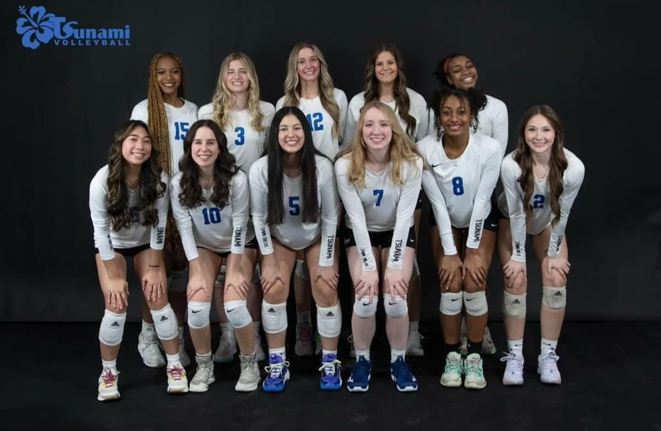 Tsunami Volleyball 18s team to play in USA Volleyball National ...
