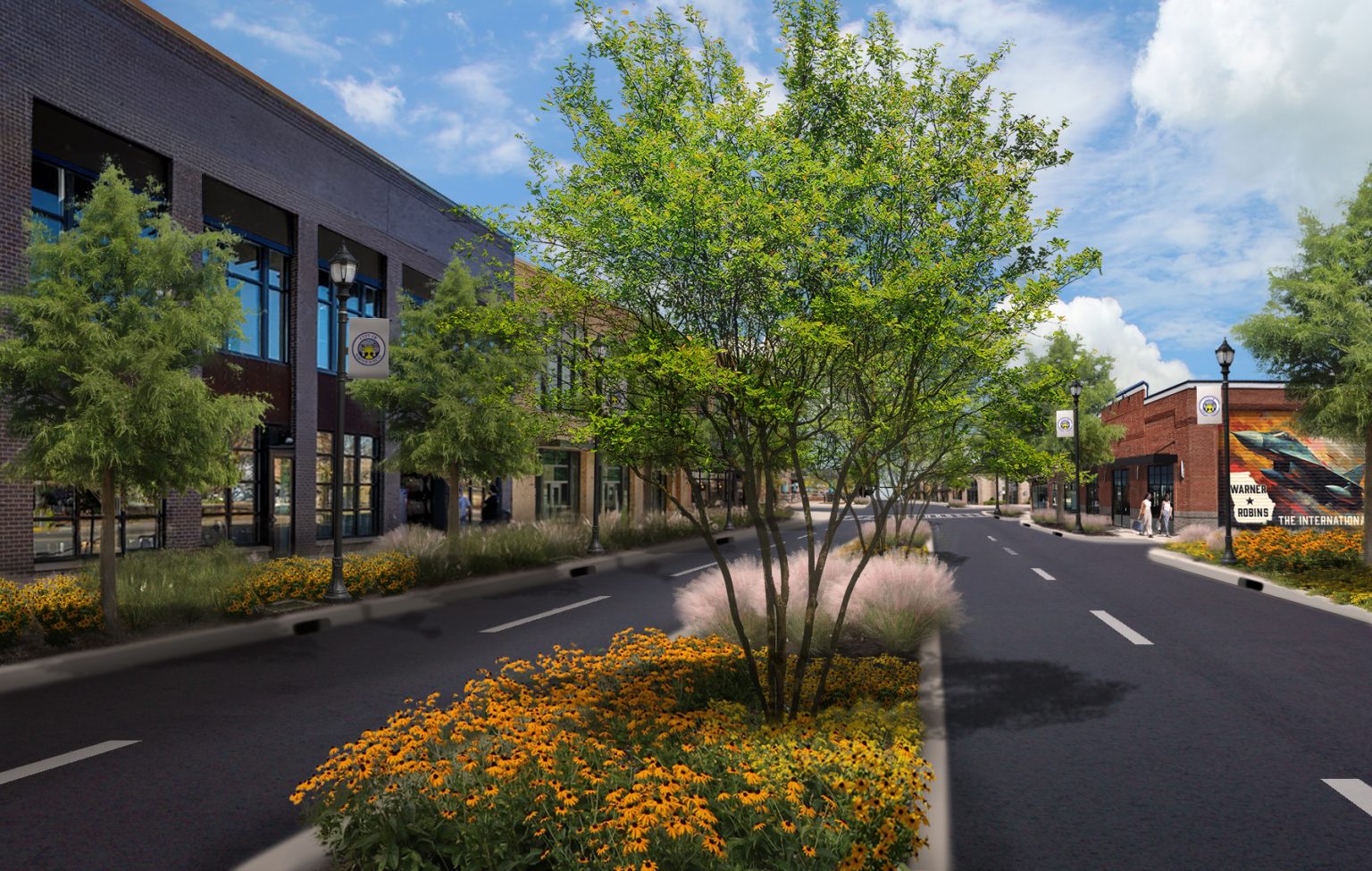 Warner Robins unveils new renderings for Commercial Circle ...