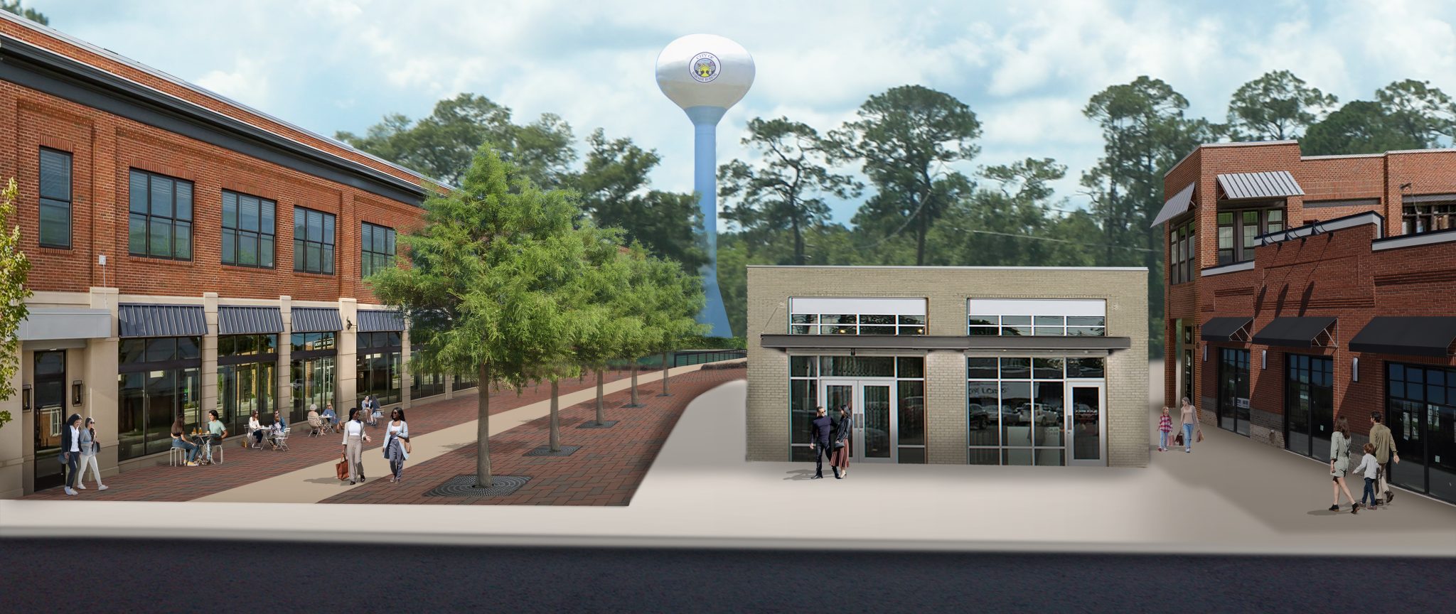 Warner Robins unveils new renderings for Commercial Circle ...