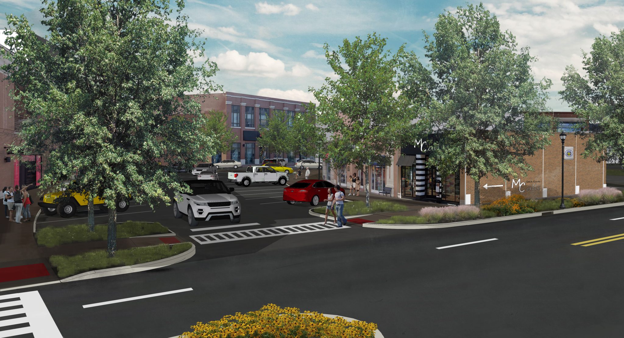 Warner Robins unveils new renderings for Commercial Circle ...