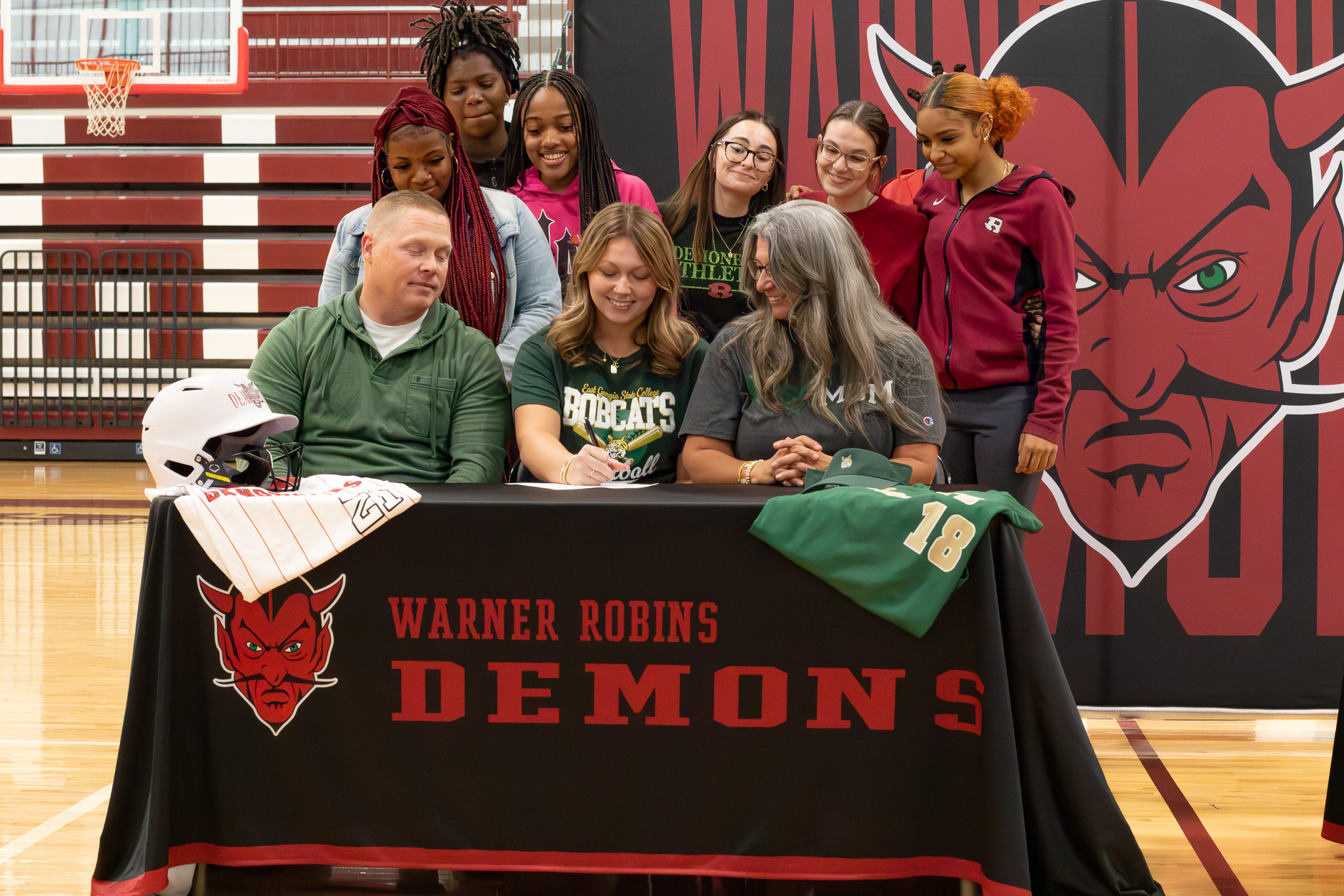 Warner Robins’ Sydnee McAbee and Gabe Jacobs sign Letters of Intent ...