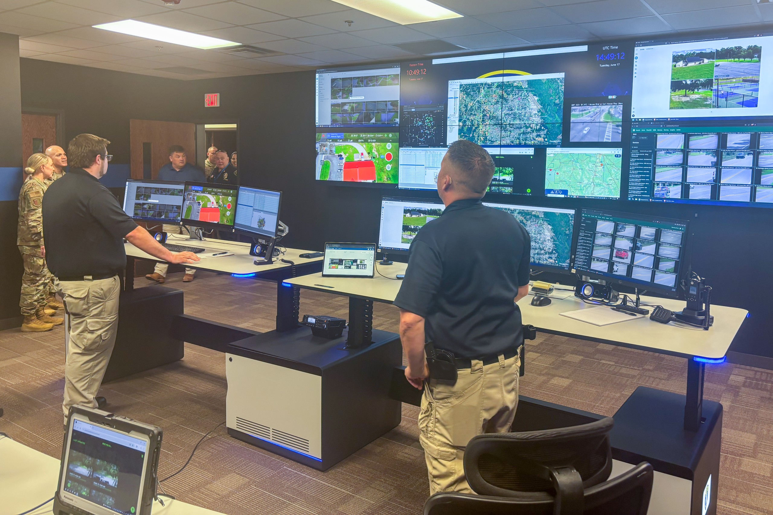Warner Robins Police Department unveils new real-time crime center ...