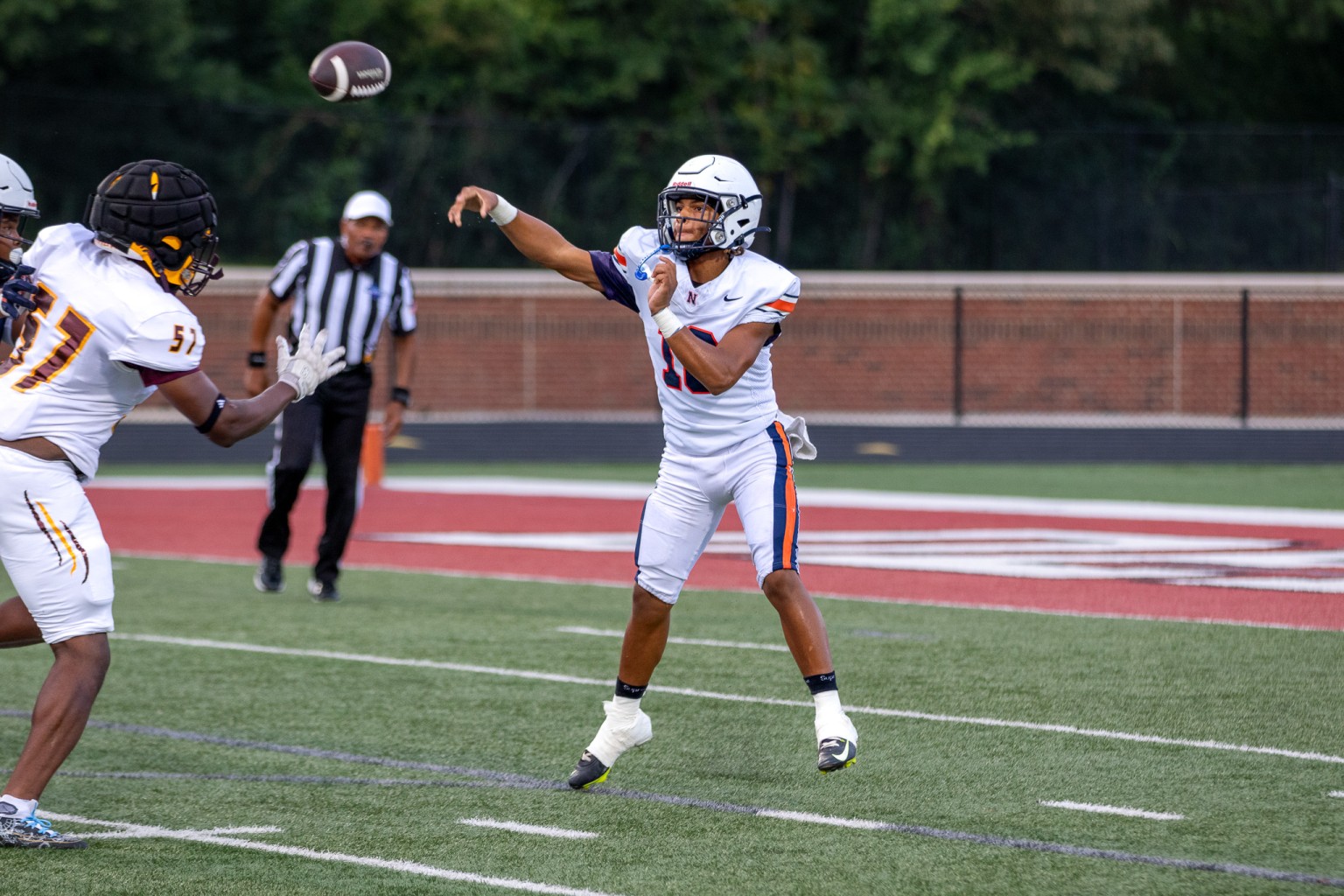 Northside and Perry football work out the kinks in preseason battle at ...