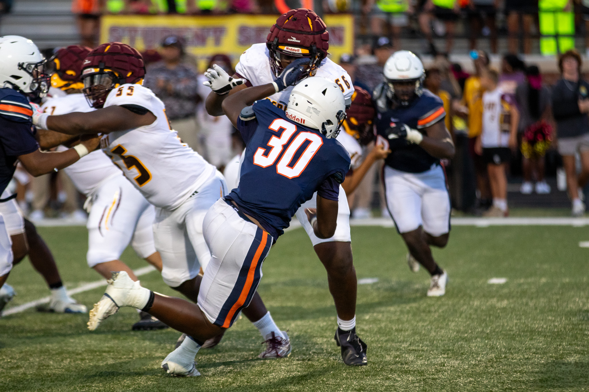 Northside and Perry football work out the kinks in preseason battle at ...