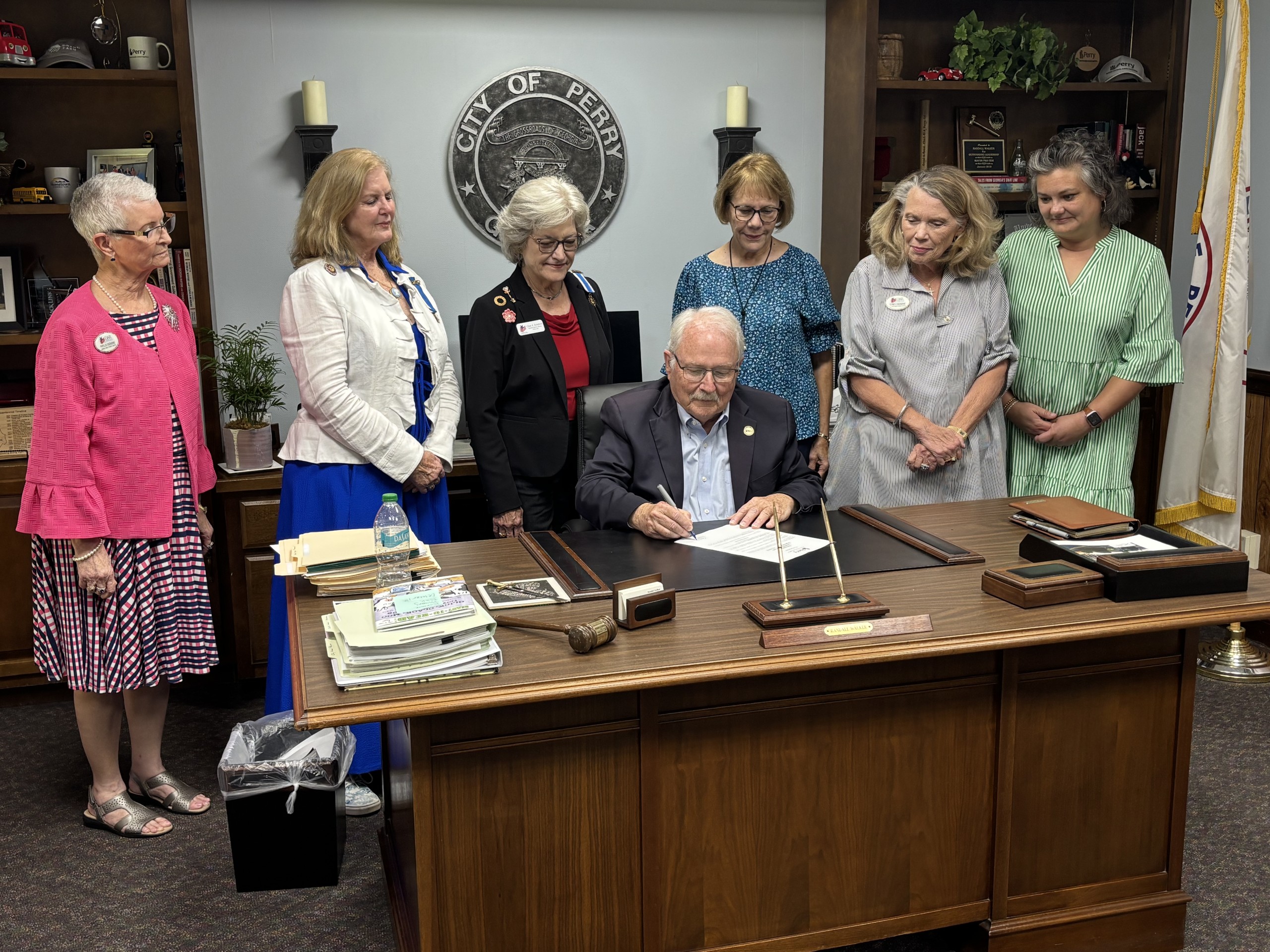 City of Perry recognizes Constitution Week with proclamation signing ...