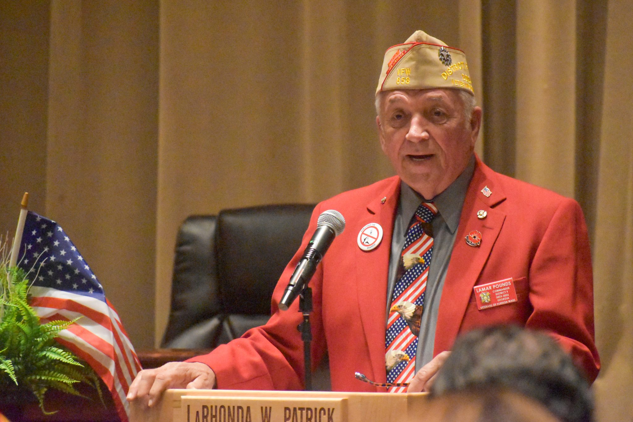 City of Warner Robins honors veterans, military at Tuesday ceremony ...