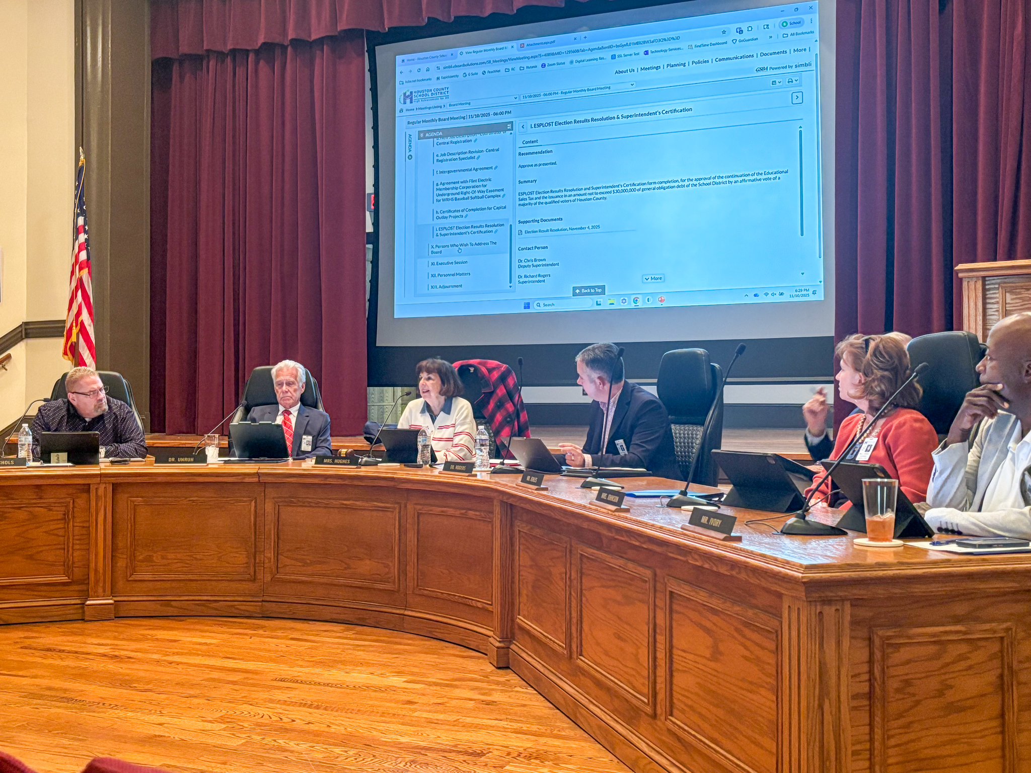 Houston County Board of Education recognizes E-SPLOST results, approves ...