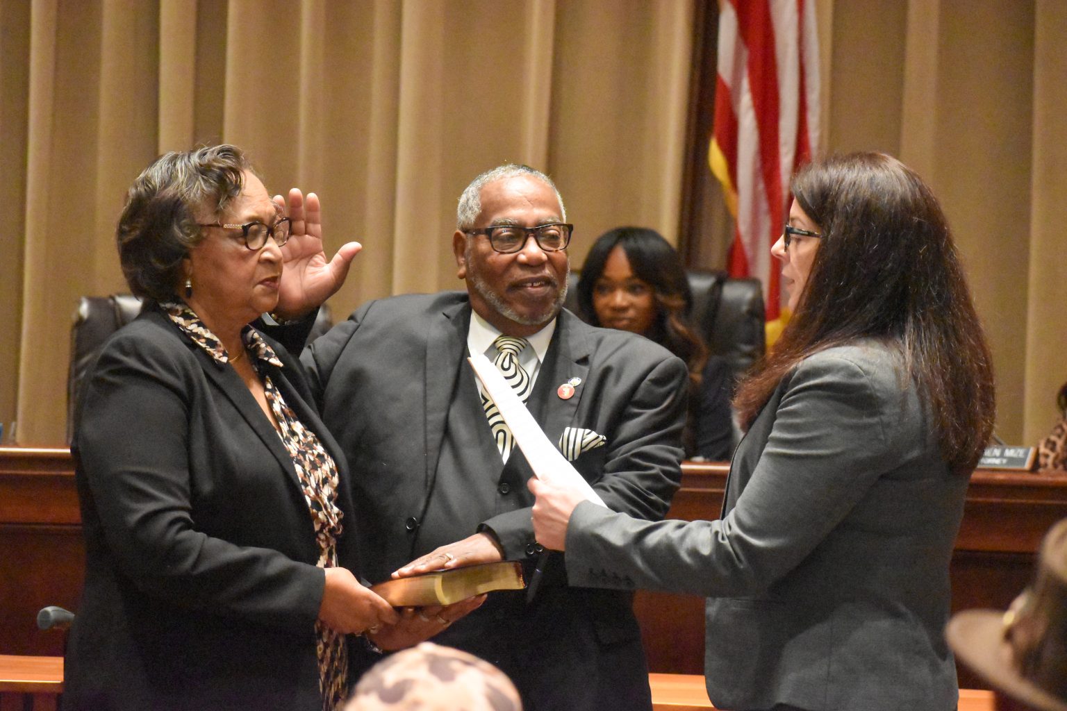 Warner Robins Mayor LaRhonda Patrick and council sworn in at first ...