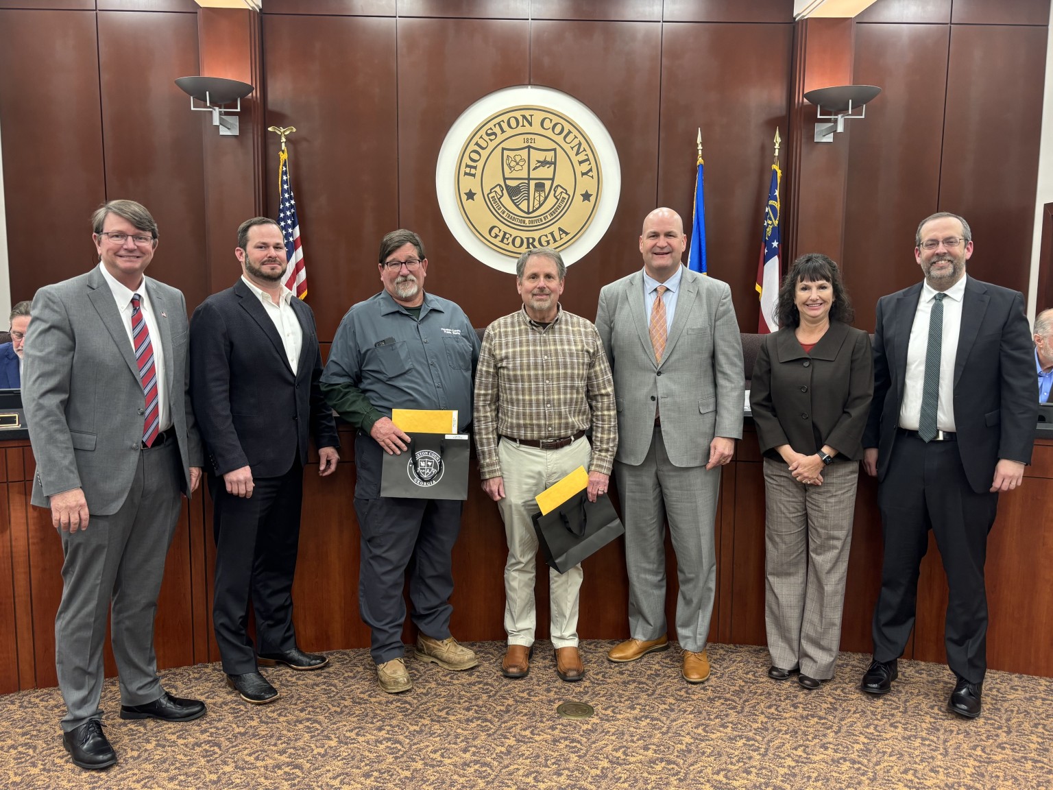County honors longtime service members, speak more on the potential ...