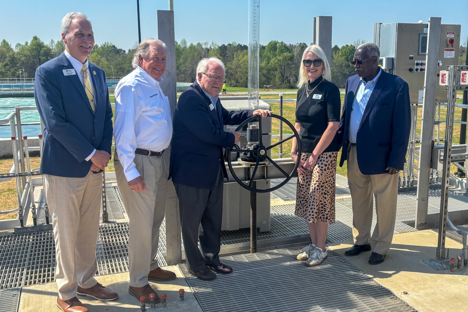 City of Perry turns valve for newly operational water treatment plant ...